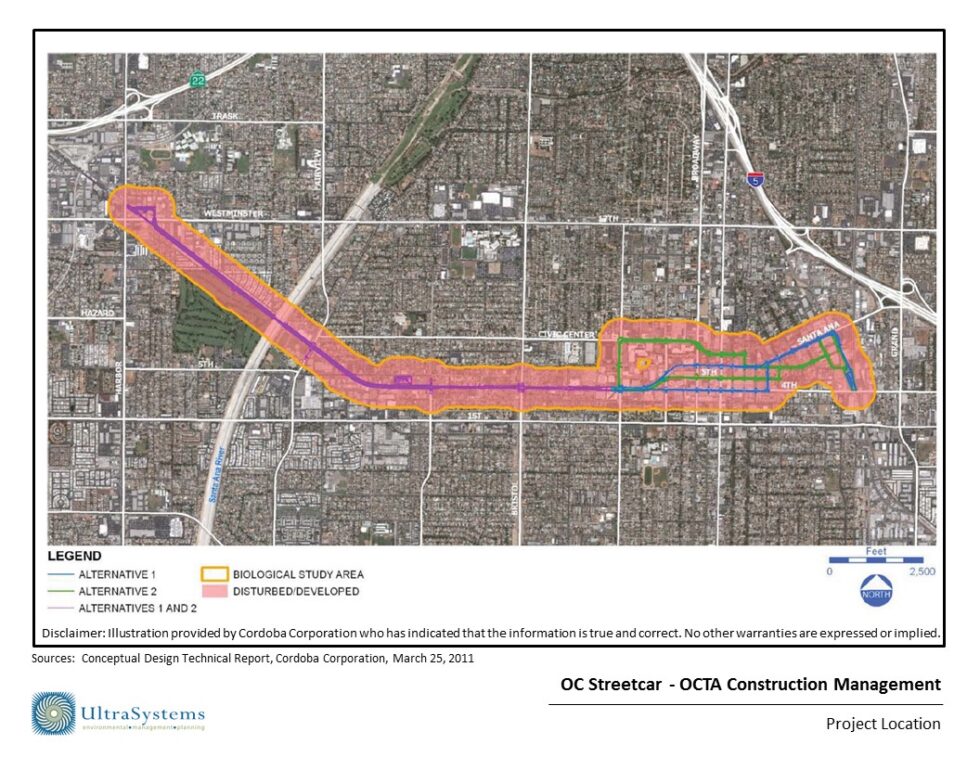 OC Streetcar – OCTA Construction Management - UltraSystems
